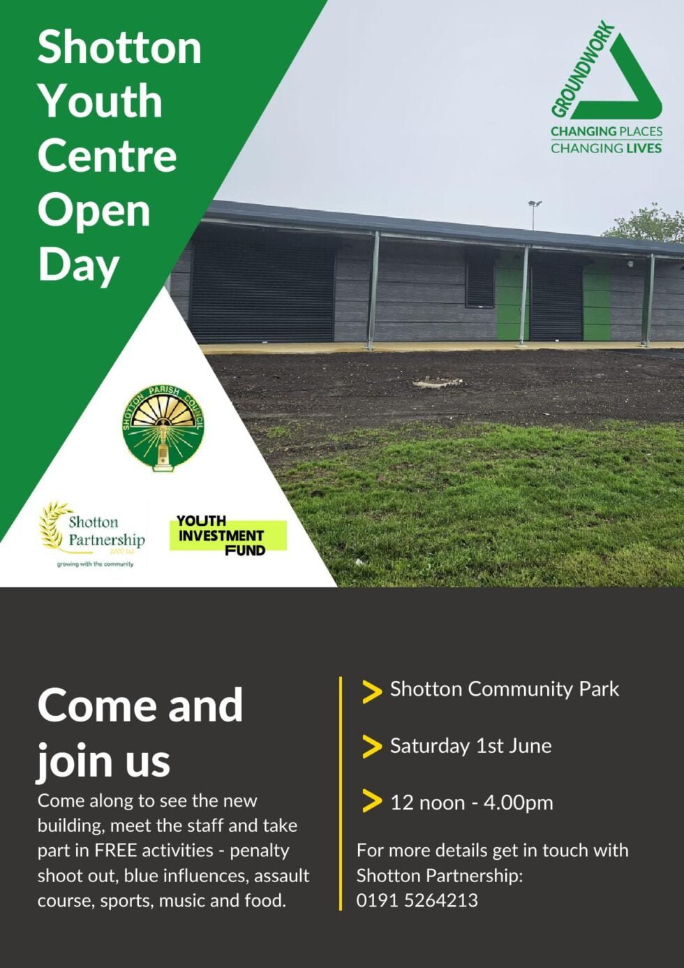 Shotton Youth Centre Open Day - Shotton Partnership